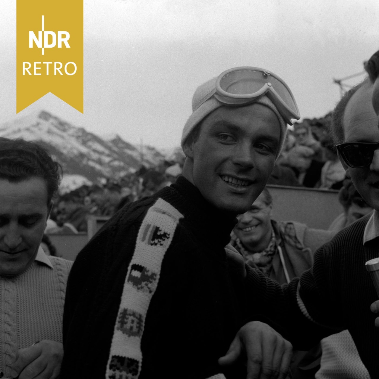 NDR Retro – Aus der Arena · 1958: Ski-Legende Toni Sailer bei den ...