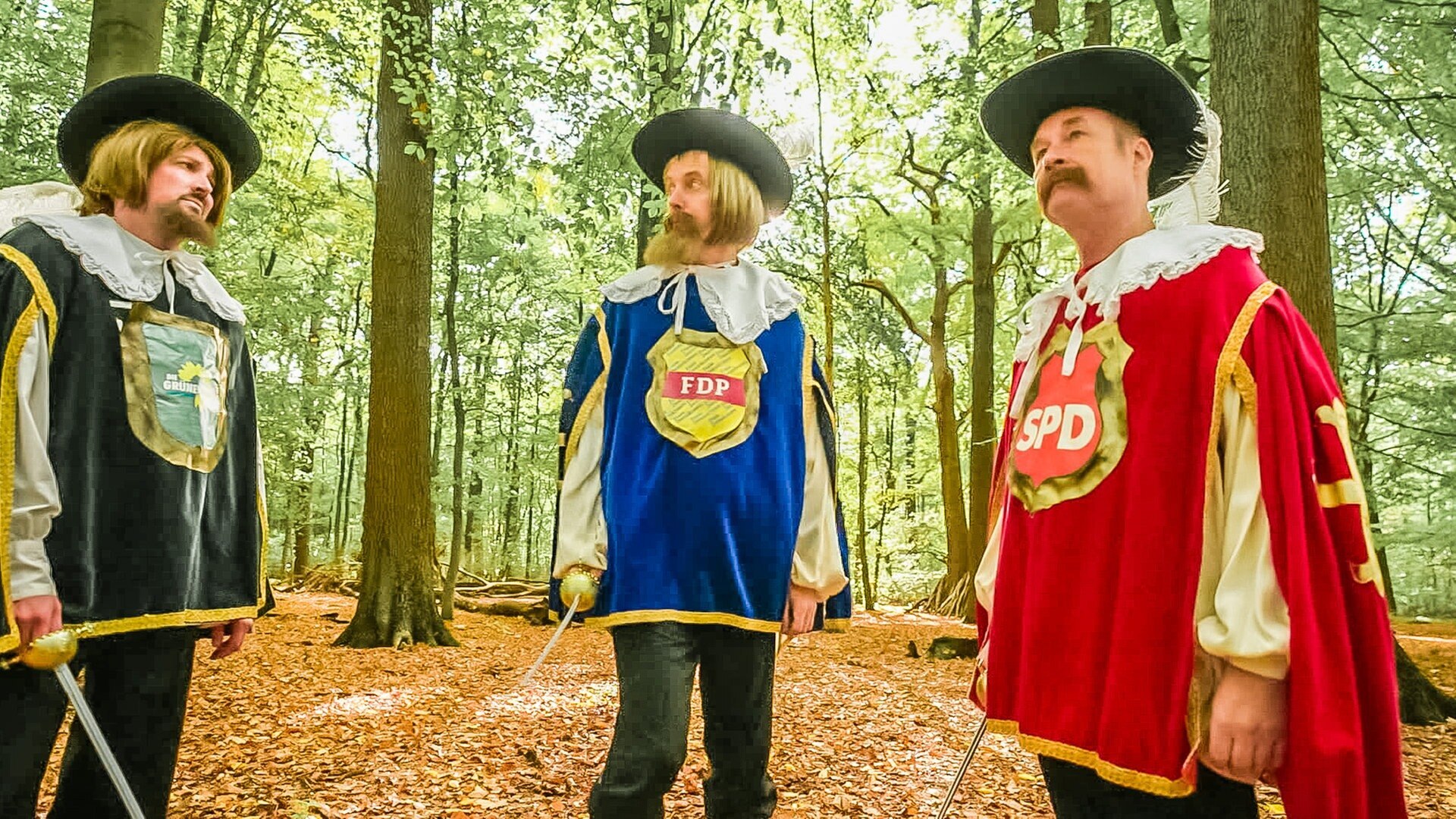 extra 3: Die drei Musketiere von der Ampel | ARD Mediathek