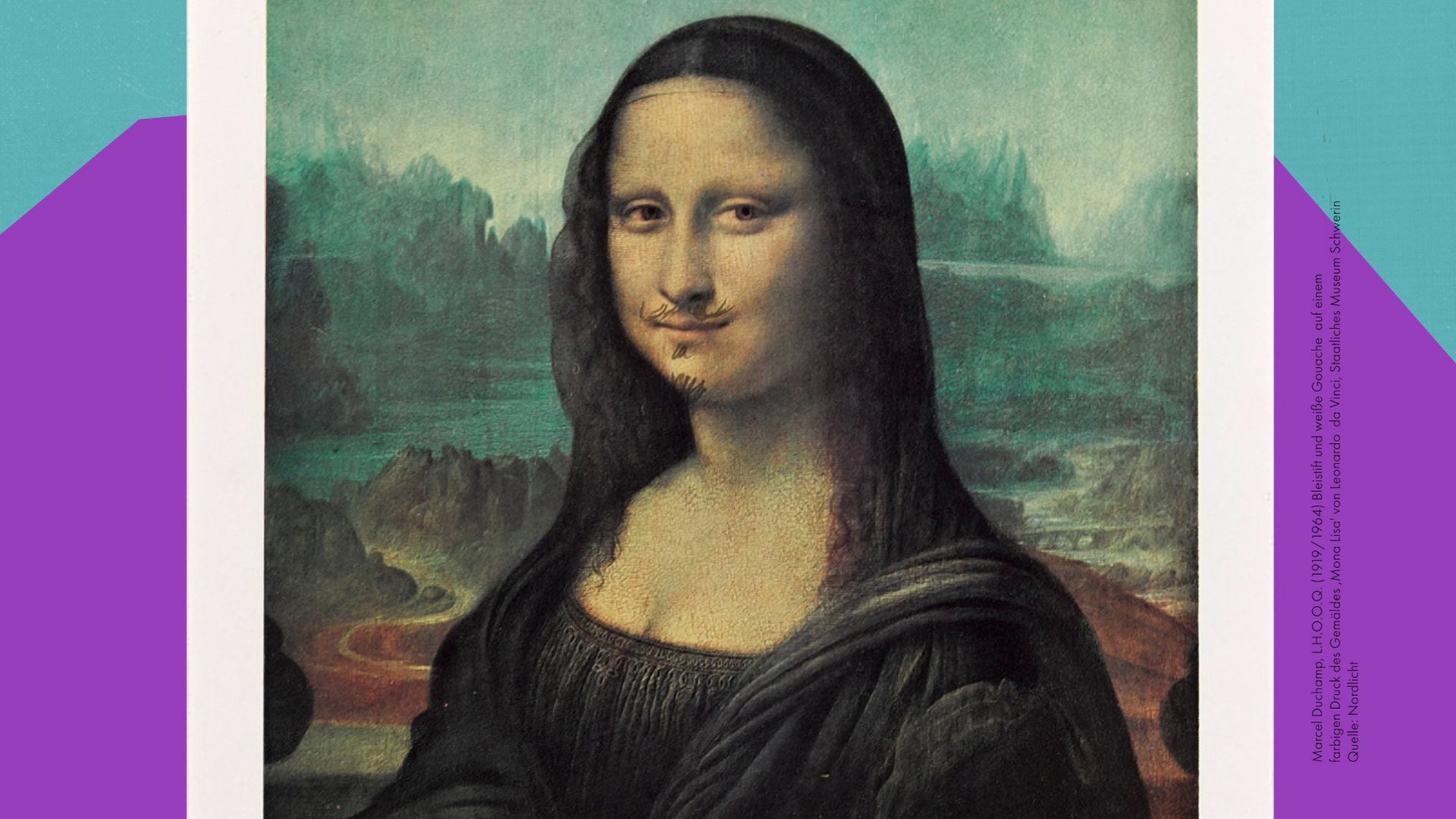 Die Hauda & die Kunst: Marcel Duchamp: Mona Lisa unrasiert | ARD Mediathek Die Hauda & die Kunst: Marcel Duchamp: Mona Lisa unrasiert | ARD Mediathek