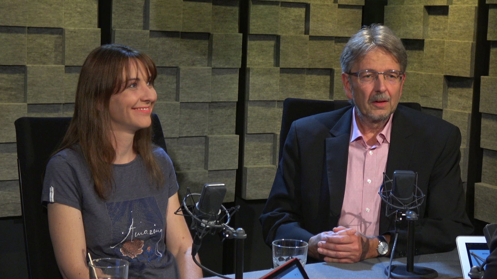 SWR1 Leute: Daniela Adomeit, MS-Patientin, Prof. Peter Flachenecker ...