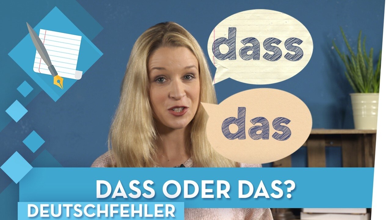 Das oder dass? Häufige Deutschfehler | musstewissen | ARD Mediathek Das oder dass? Häufige Deutschfehler | musstewissen | ARD Mediathek