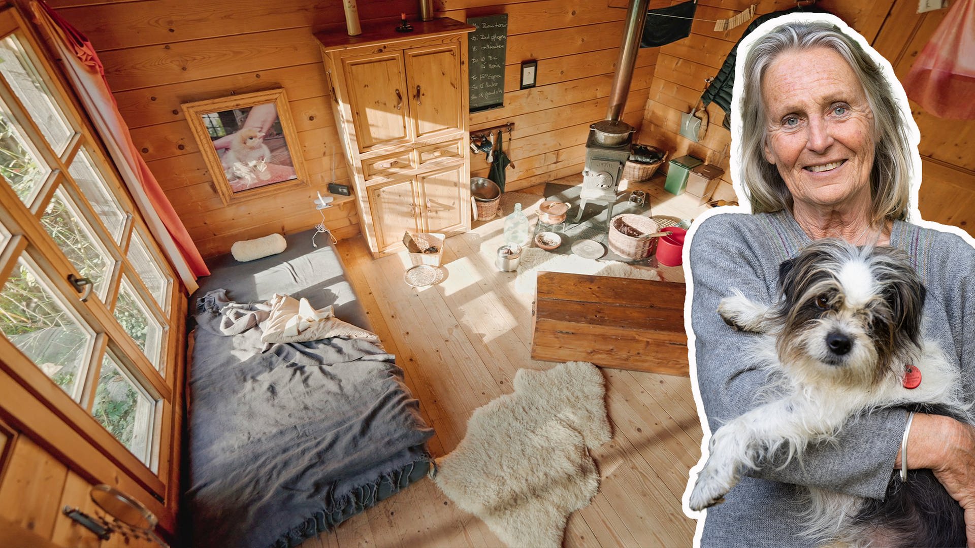 Room Tour: Anne wohnt seit 30 Jahren ohne Strom auf 4x4 Meter | ARD ...