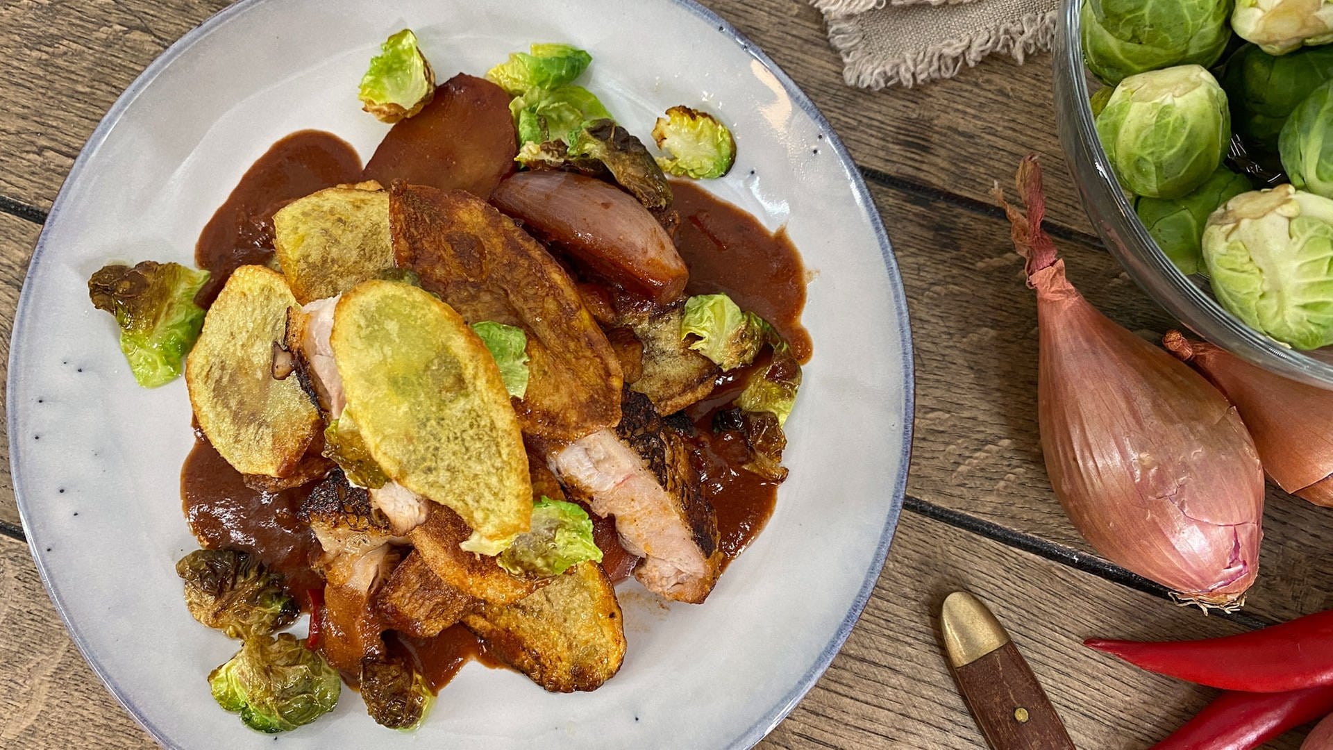 ARD-Buffet: Rezept: Mille-feuille von der Kartoffel mit geschmorter ...