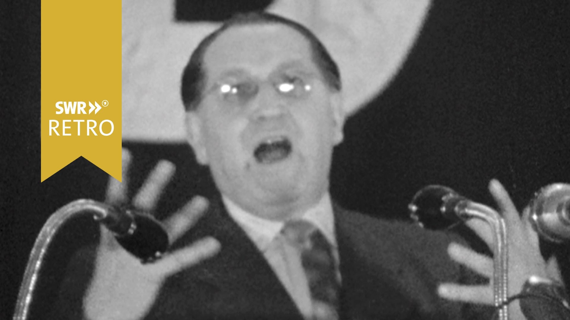 SWR Retro - Abendschau: Wahlkampf-Auftritt Thomas Dehler | ARD Mediathek