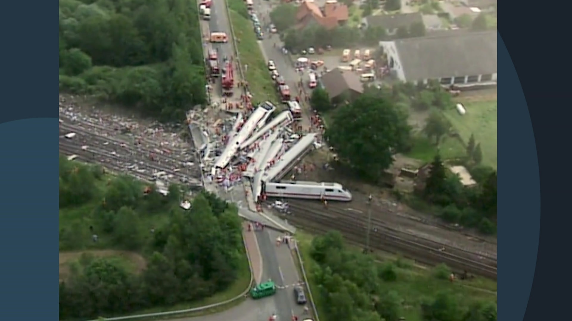 buten un binnen | regionalmagazin: Bremer Rettungsteam: Zugunglück von Eschede 'wird eine Narbe ...
