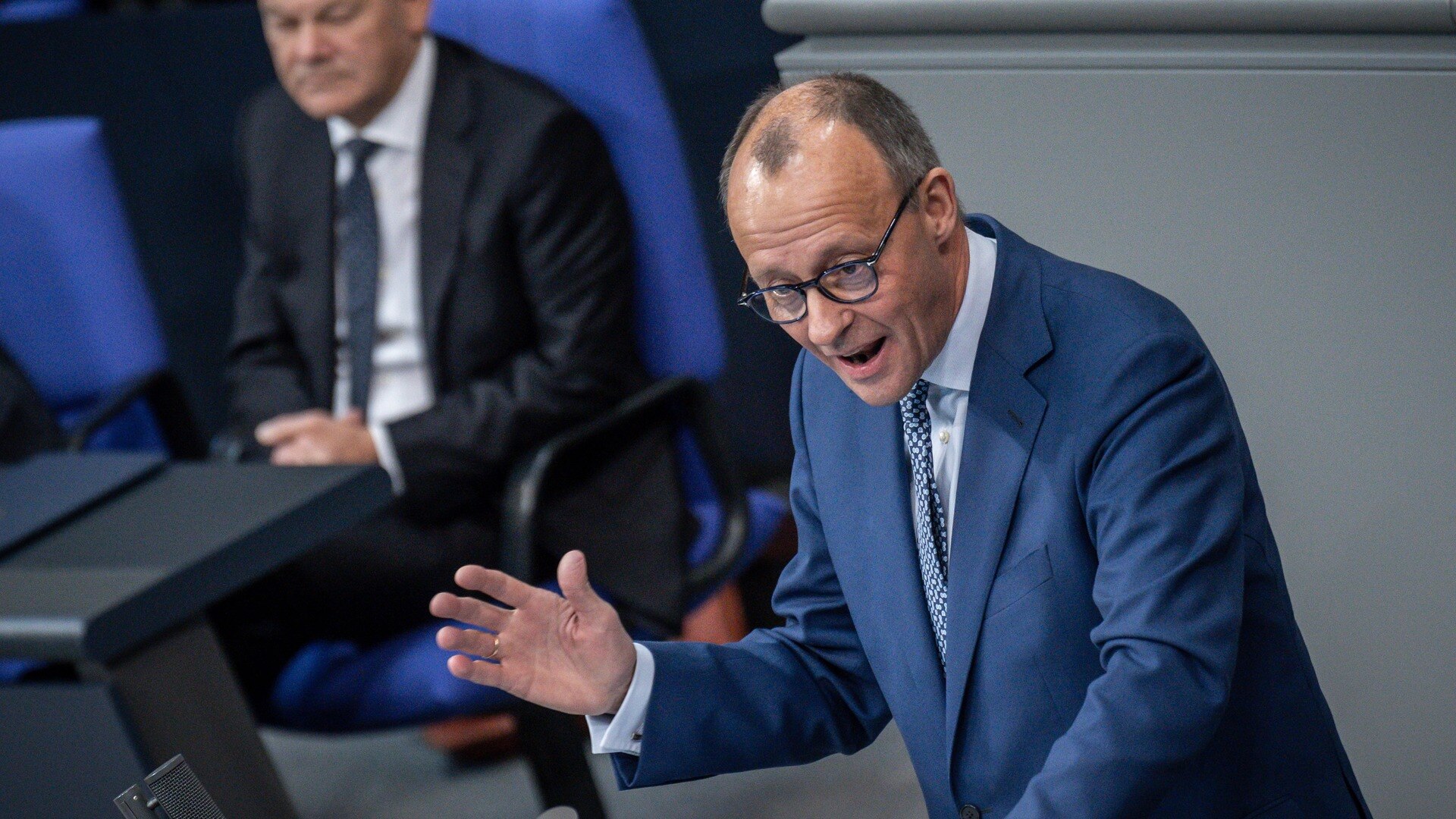 phoenix parlament: Friedrich Merz in der Generaldebatte | ARD Mediathek