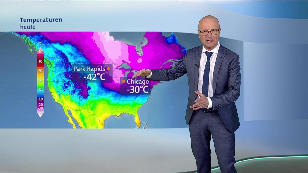 Wetter vor acht: Minus 30 Grad in Chicago - wie kommt es zur Kältewelle ...