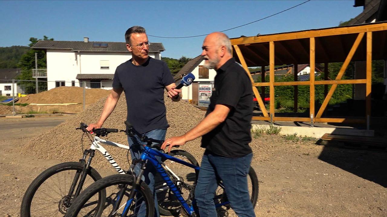 Morgenmagazin: MOMA-Reporter: Ahrtal - auf dem Radweg der Besserung ...