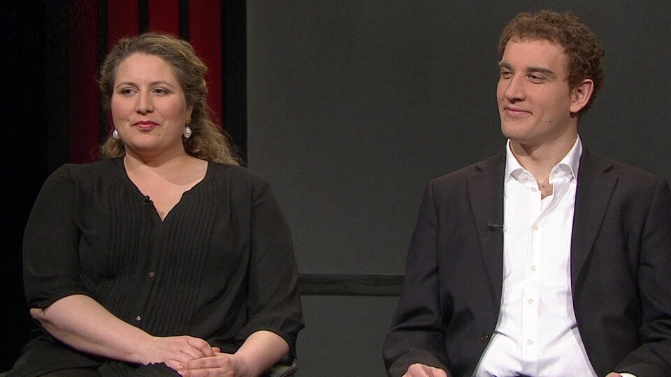 alpha-Forum: Okka von der Damerau & Tareq Nazmi, Opernsängerin ...