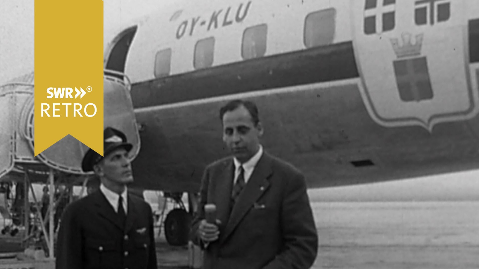 SWR Retro – Abendschau: Eröffnung SAS-Fluglinie Stuttgart - Beirut ...