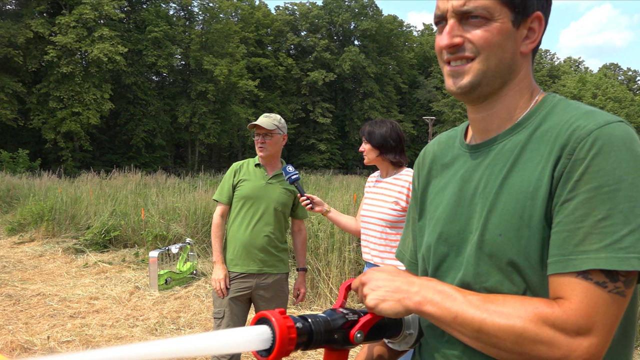 Morgenmagazin: MOMA-Reporter: Im Einsatz gegen die Waldbrandgefahr ... Morgenmagazin: MOMA-Reporter: Im Einsatz gegen die Waldbrandgefahr ...