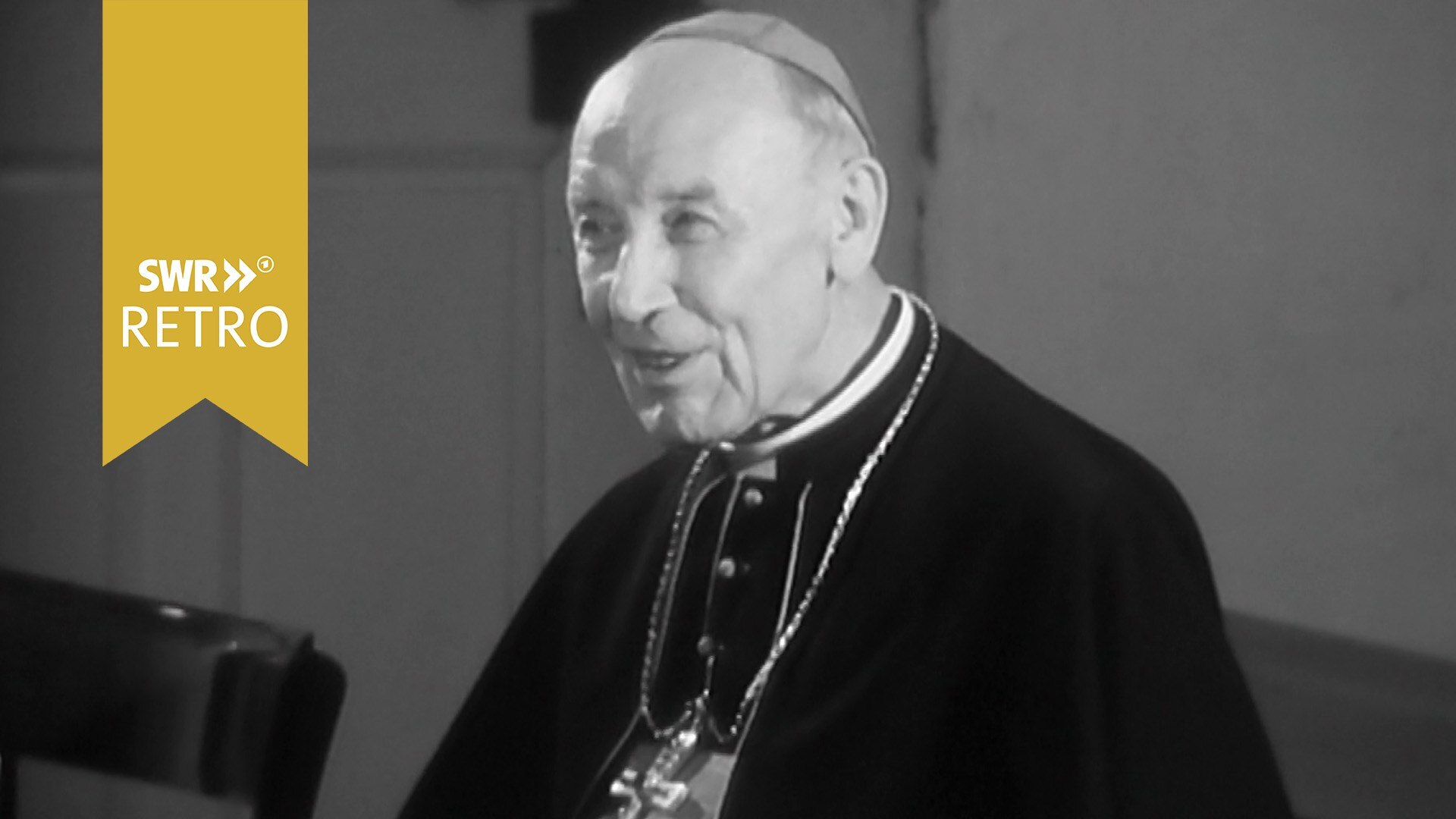 SWR Retro - Abendschau: Augustin Kardinal Bea in Rastatt | ARD Mediathek