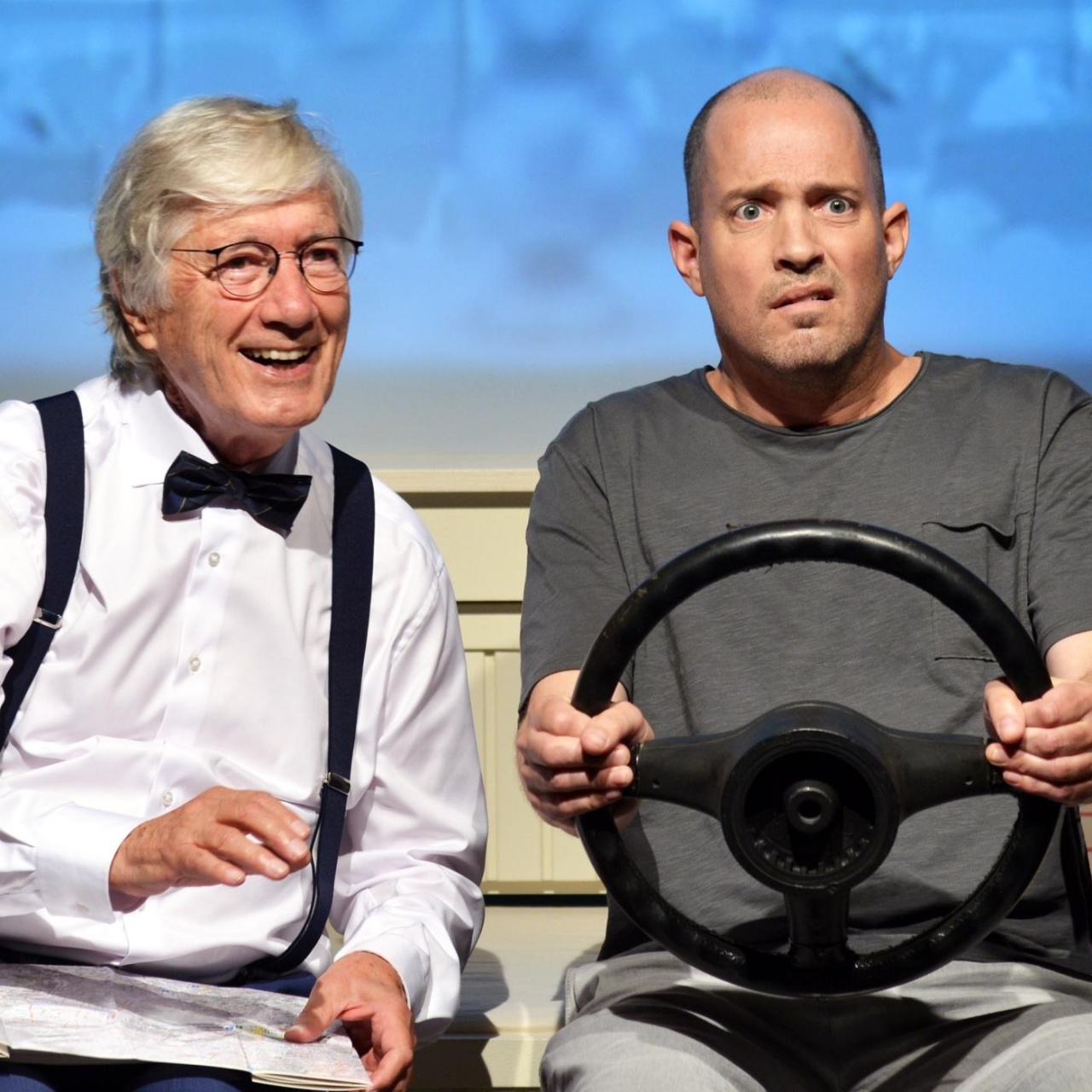 Habe die Ehre! · Schauspieler Christian Wolff und Sohn Patrick ...