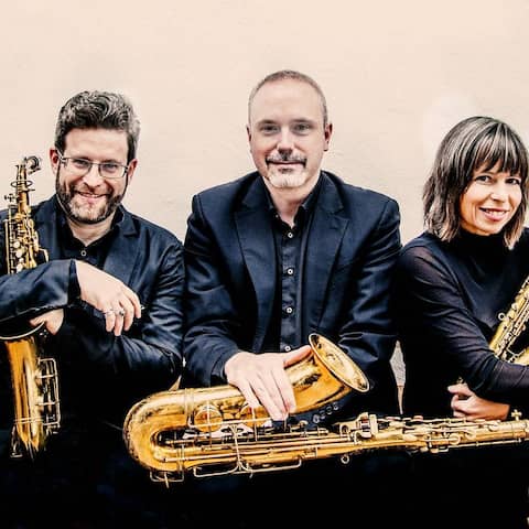 Treffpunkt Klassik · Online-Konzert mit dem Raschèr Saxophone Quartet ...
