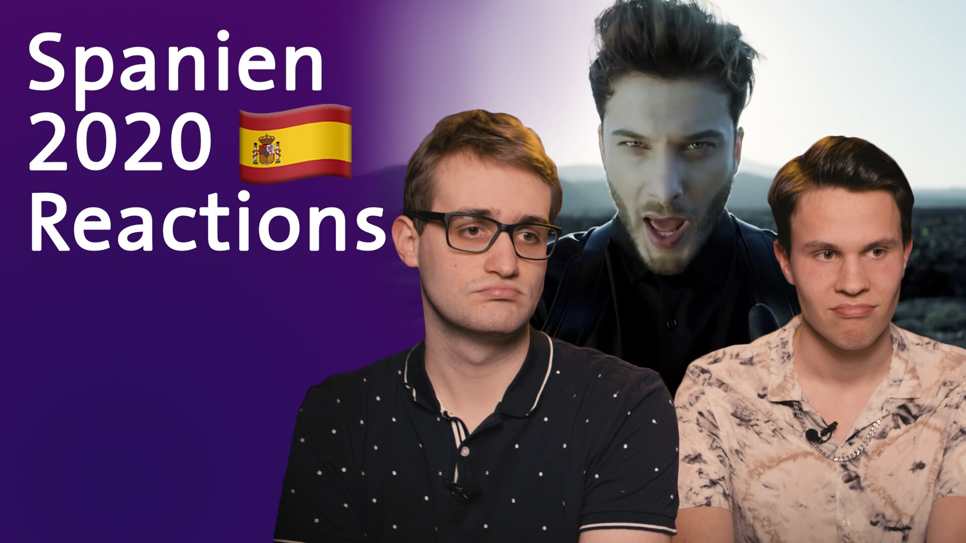 Eurovision Song Contest: Spanien: Blas Cantó · Eurovision Song Contest: Spanien: Blas Cantó ·