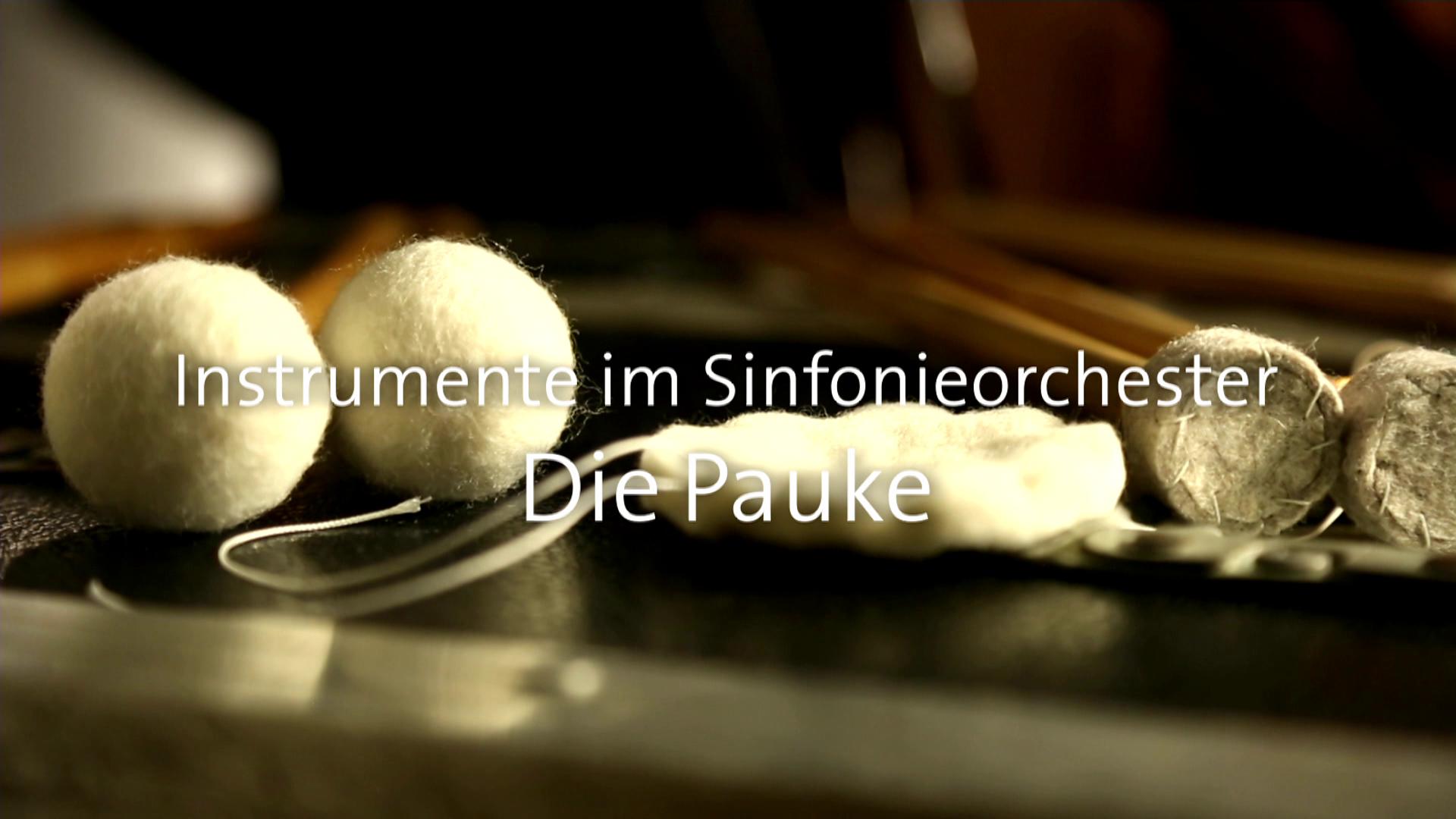 Planet Schule: Die Pauke · Instrumente im Sinfonieorchester | ARD Mediathek