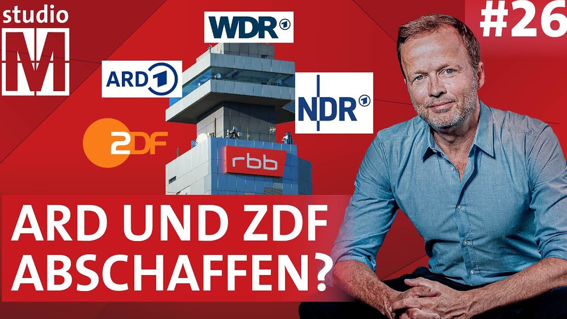 MONITOR studioM: ARD und ZDF abschaffen? Skandale und Kritik bei den Öffentlich-Rechtlichen ...