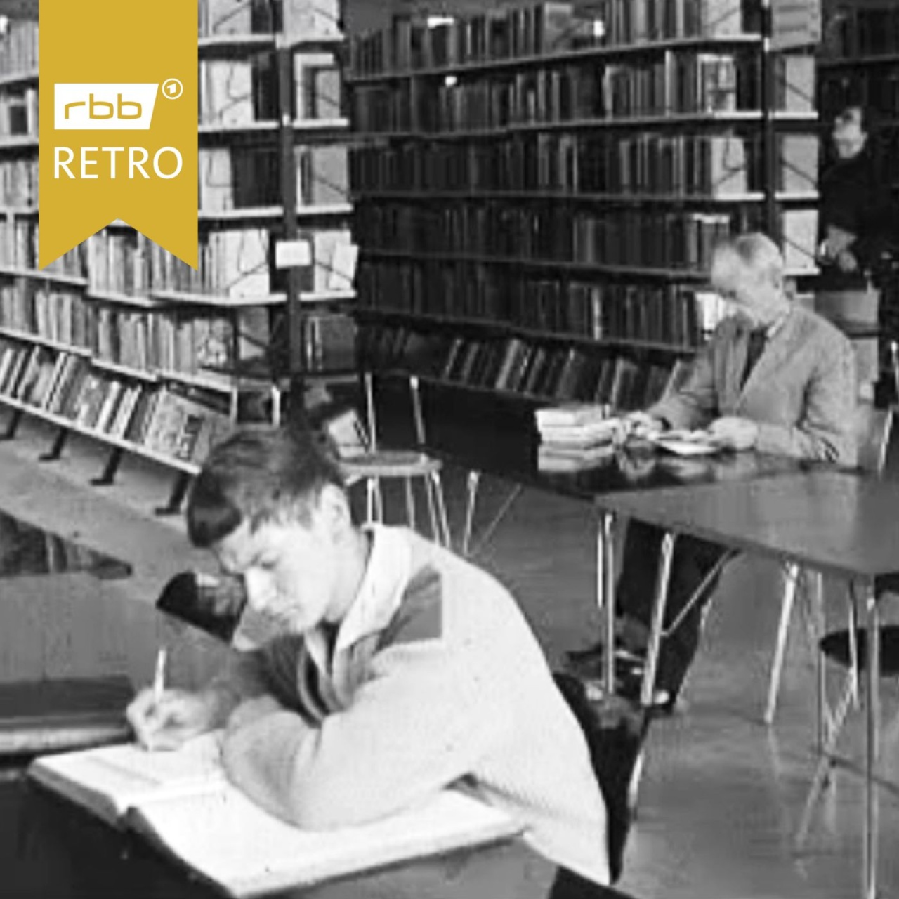 rbb Retro - 1954 · Eröffnung der Amerika-Gedenkbibliothek · Podcast in der ARD Audiothek