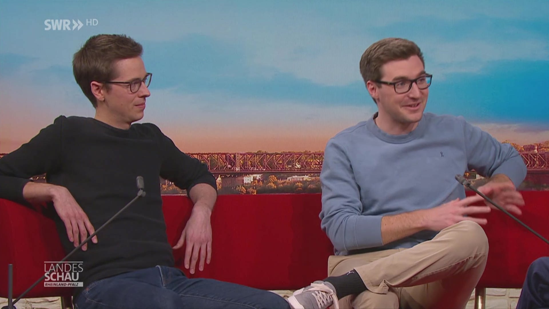 Landesschau Rheinland-Pfalz: David Nelles und Christian Serrer haben ...