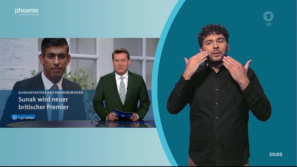 tagesschau (mit Gebärdensprache): tagesschau mit Gebärdensprache, 20:00 ...