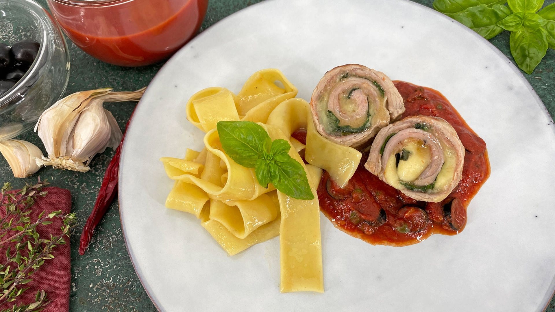 ARD-Buffet: Rezept: Involtini mit Parmaschinken | ARD Mediathek