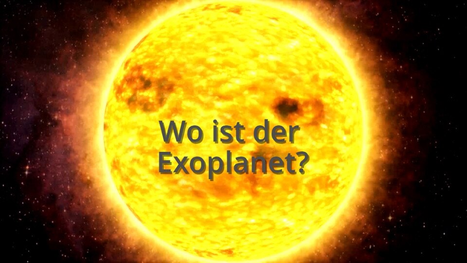 alpha-wissen kompakt: Transit-Methode findet erdähnliche Planeten | ARD ...