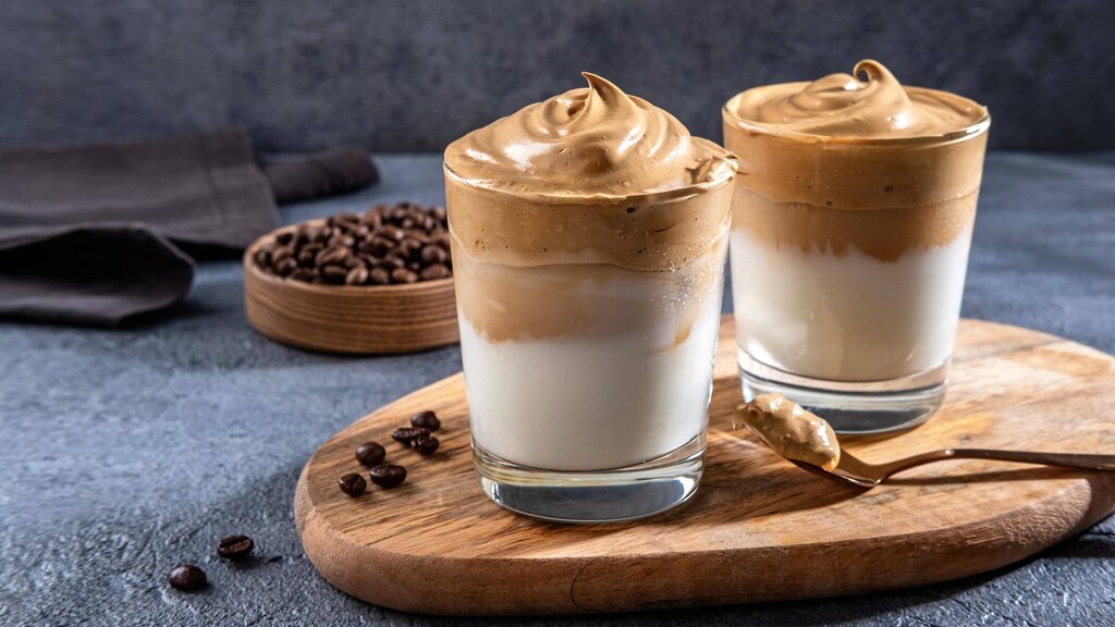 Dalgona coffee drink store