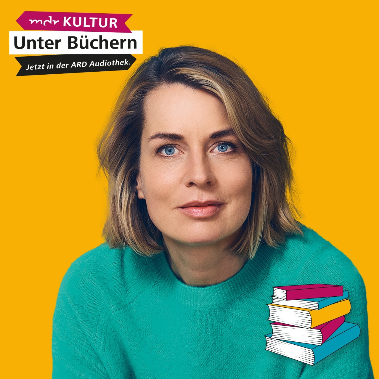 Unter Büchern mit Katrin Schumacher · Jessy Wellmer im Gespräch mit Peter Hartlapp | Unter ...