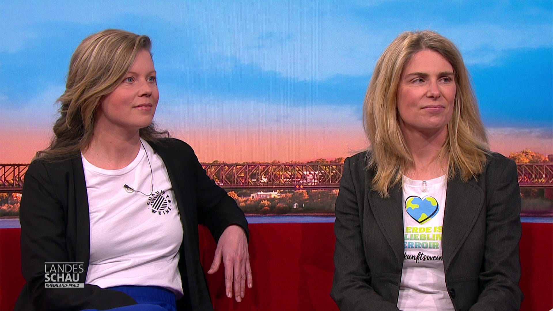 Landesschau Rheinland-Pfalz: Eva Vollmer und Hanneke Schönhals ...