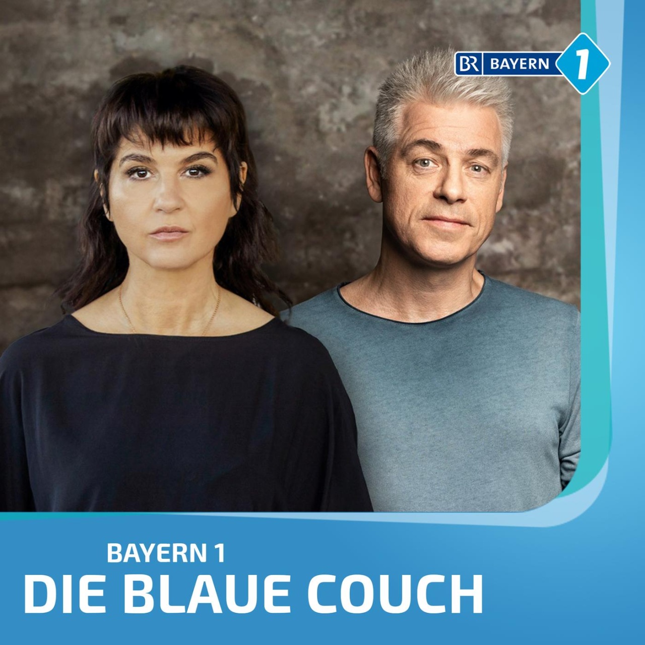 Blaue Couch · Gudrun und Michael Mittermeier, Musikerin und Kabarretist, "Er ist wirklich ein ...